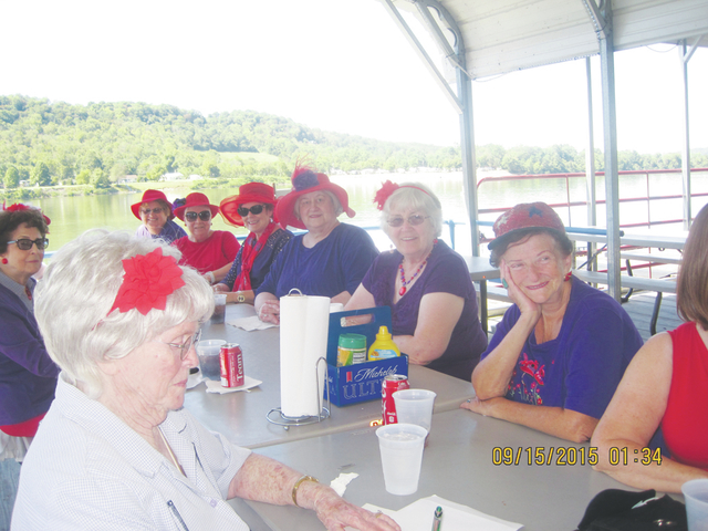 Red Hats on the river | The Ripley Bee